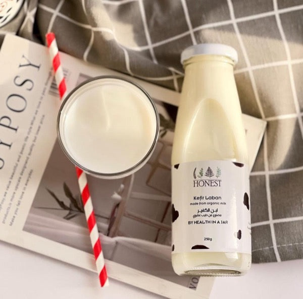 لبن الكفير الطبيعي - Natural Kefir Laban – AZKABASKET سلة أزكى